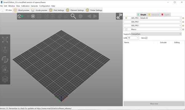 Slicer guide - Smart 3D